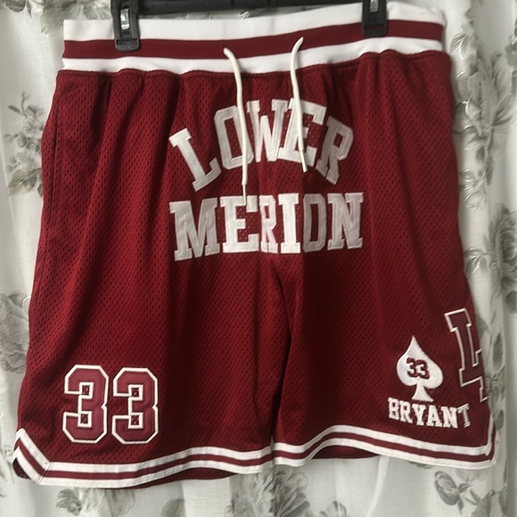 Headgear Classic | Shorts | Kobe Bryant Lower Merion Maroon Basketball ...